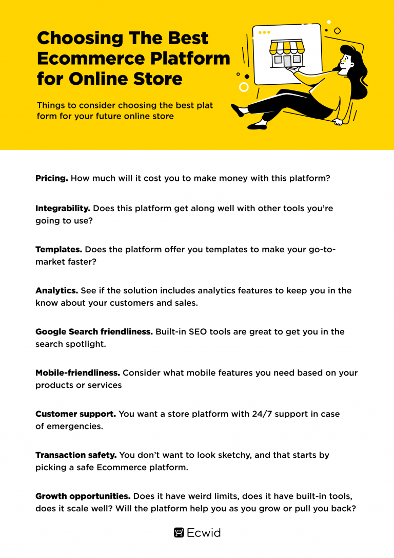 9 Tips For Choosing The Best Ecom Platform For Online Store