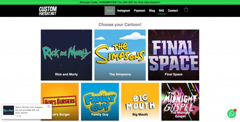 13 Ecwid Store Examples that Sell Artwork