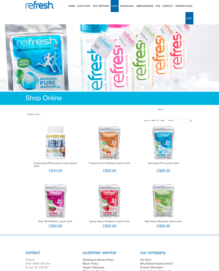 Food & Beverage E-commerce Website Examples | Ecwid | E-Commerce ...