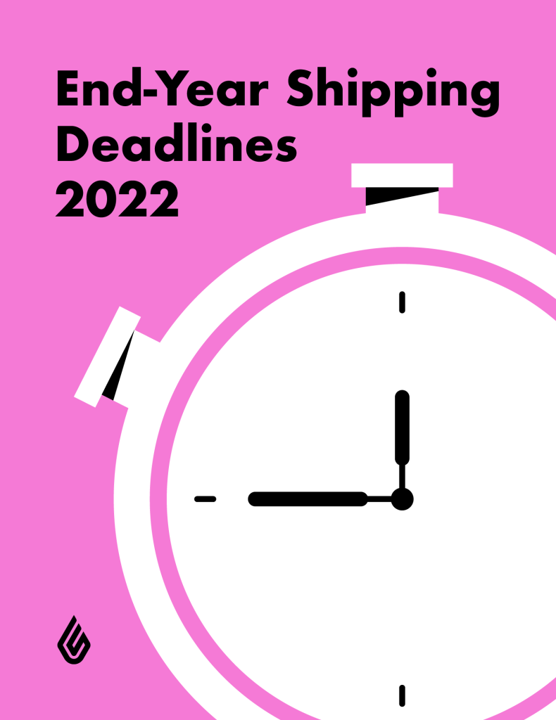 2022 End-Year Shipping Deadlines